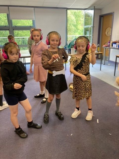 Leatherhead Trinity School and Nursery - Year 4 - Stone Age Day